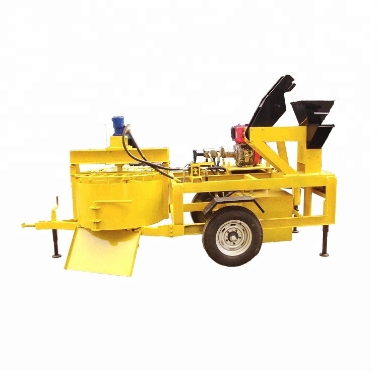 Mobile Block Making Machine - from China